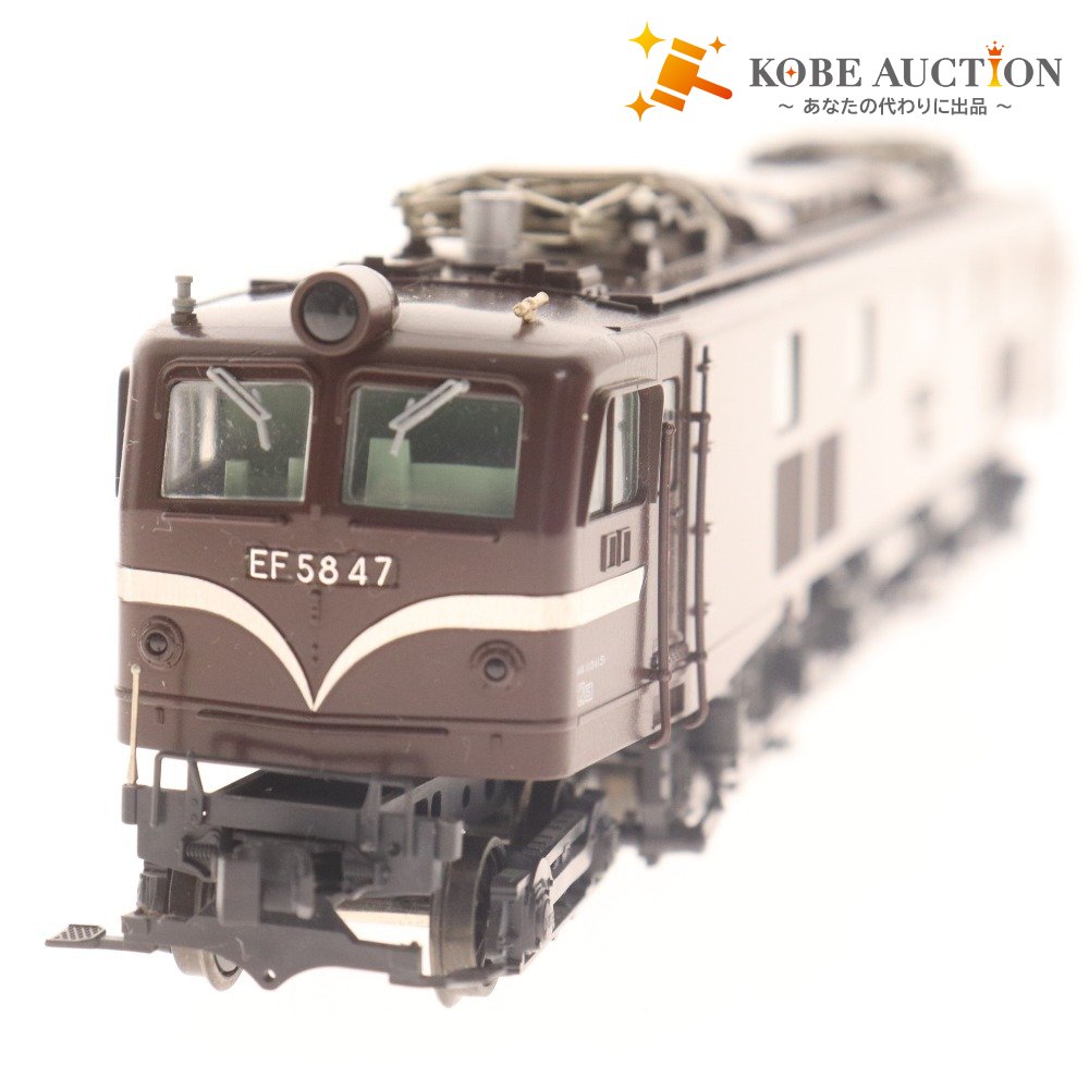 KATO 鉄道模型 HOゲージ 1-302 EF58 47 号機 大窓 電気機関車 ブラウン – KOBE AUCTION