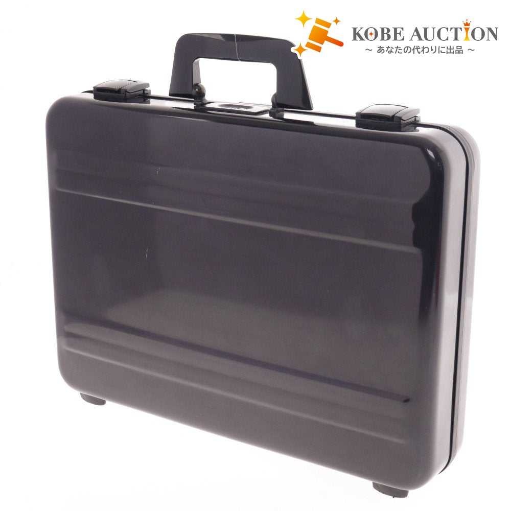 Zero Halliburton Attache Case Bag Suitcase Dial Lock Men's Black Acc ...